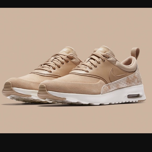 Nike | Shoes | Nwt Nike Air Max Thea Premium Oatmeal | Poshmark