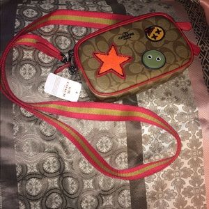 Coach | Bags | Coach Crossbody Signature Canvas Varsity Patches | Poshmark