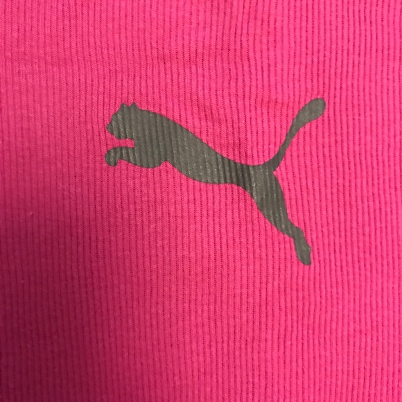 Puma | Tops | Puma Ribbed Tank Pink Size L Euc | Poshmark