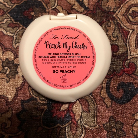 Too Faced | Makeup | Too Faced Peach My Cheeks So Peachy Blush | Poshmark