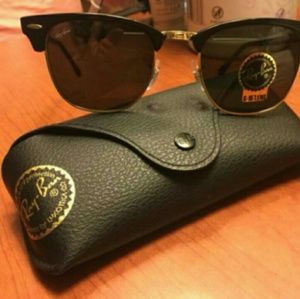 Ray-Ban | Accessories | Authentic Ray Ban Club Masters | Poshmark