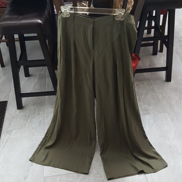 Bar III | Pants & Jumpsuits | Bar 11 Womens Wide Leg Short Pants | Poshmark