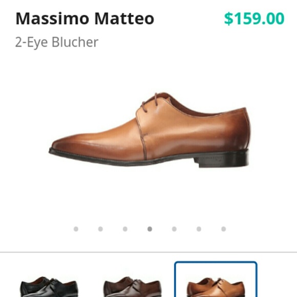 Massimo Matteo | Shoes | Massimo Matteo 2 Eye Blucher | Poshmark