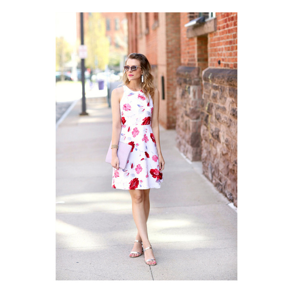 Banana Republic | Dresses | Banana Republic Floral White Racerback ...