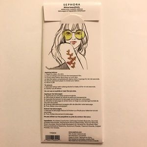 Sephora | Jewelry | Sephora Collection Watercolor Metallic Tattoos ...