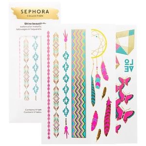 Sephora | Jewelry | Sephora Collection Watercolor Metallic Tattoos ...