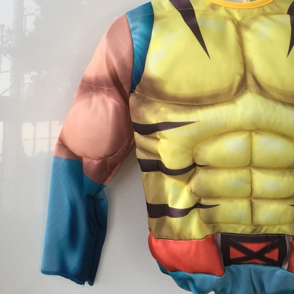 Rubie's | Costumes | Marvel Wolverine Muscle Chest Boys Costume New ...
