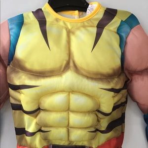 Rubie's | Costumes | Marvel Wolverine Muscle Chest Boys Costume New ...