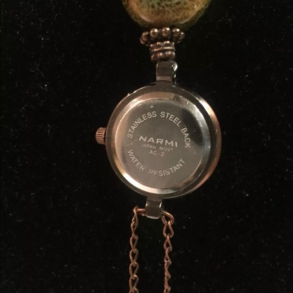 Narmi | Jewelry | Narmi Stainless Steel Watch Japan Natural Necklace ...