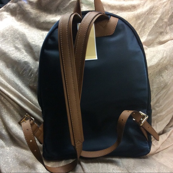 MICHAEL Michael Kors | Bags | New Michael Kors Navy Nylon Backpack ...