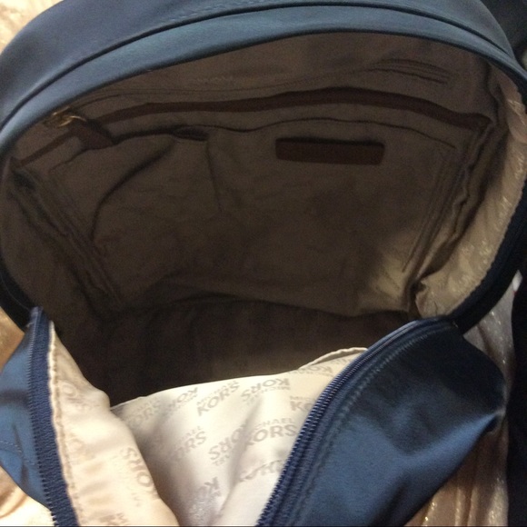 MICHAEL Michael Kors | Bags | New Michael Kors Navy Nylon Backpack ...