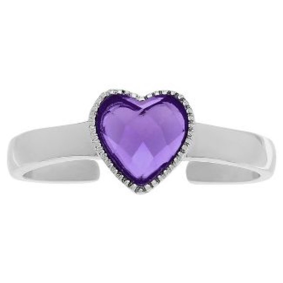 Jewelry | Purple Heart Toe Ring | Poshmark