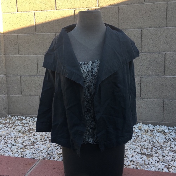 Lucy | Jackets & Coats | Lucy Activewear Linen Openfront Jacket | Poshmark