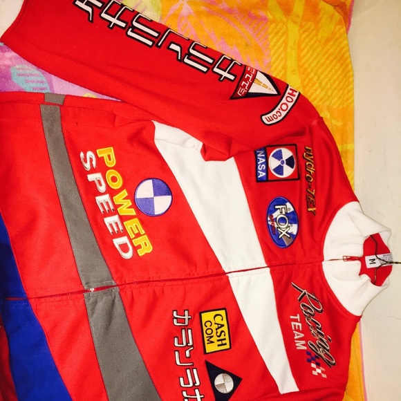 FOX SPEED | Jackets & Coats | Very Vintage Fox Speed Race Car Jacket ...