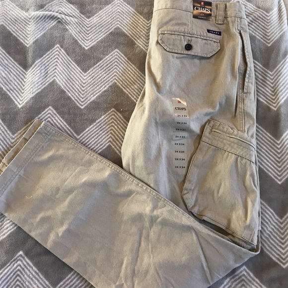 Chaps | Pants | Mens Chaps Brand Cargo Pants | Poshmark