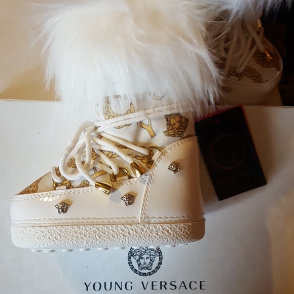Versace | Shoes | Young Versace Girls Snow Boots | Poshmark