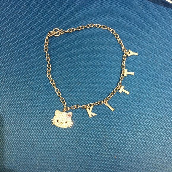Jewelry | Hello Kitty Rhinestones Necklace | Poshmark