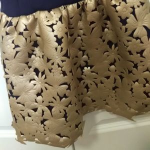 Halabaloo | Dresses | Halabaloo Dress With Lasercut Faux Leather | Poshmark