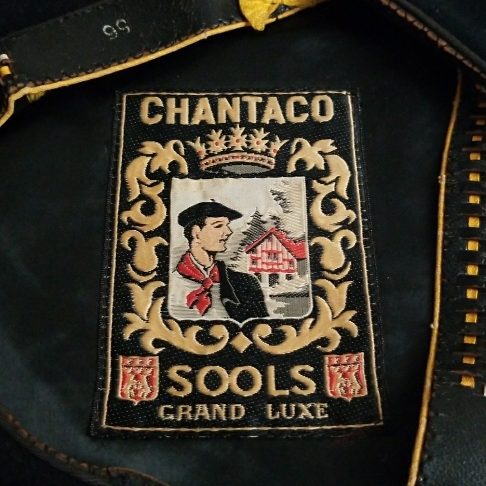 Vintage Chantaco Basque Beret Black Wool - Gem
