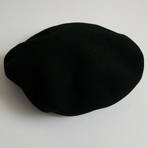 Vintage | Accessories | Vintage Chantaco Basque Beret Black Wool | Poshmark