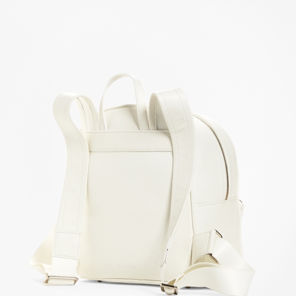 Brooks Brothers | Bags | Brooks Brothers White Pebbled Leather Backpack ...