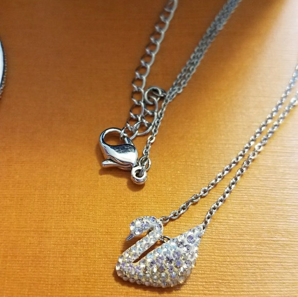 Swarovski | Jewelry | Swarovski Swan Set | Poshmark