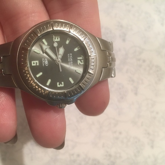 Fossil | Accessories | Vintage Fossil Blue Watch | Poshmark