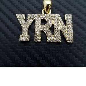 Accessories | Yrn Icey Gold Pendant Migos Hip Hop Music Jewelry | Poshmark