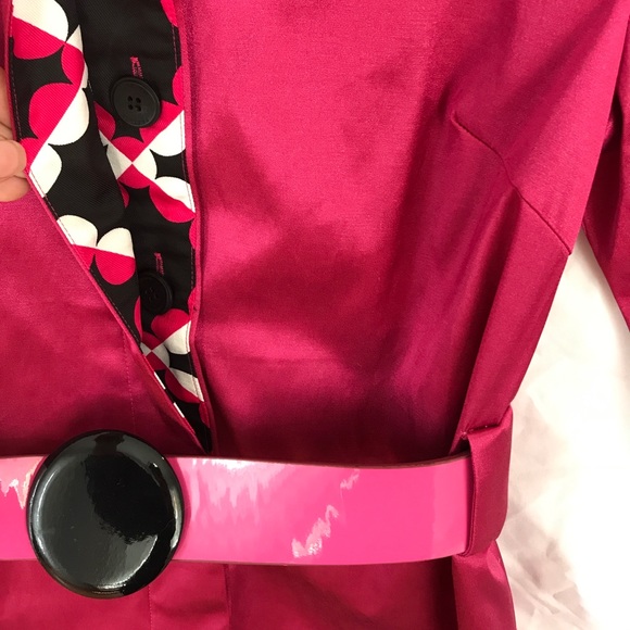 monte milano | Jackets & Coats | Magenta Cocktail Jacket | Poshmark