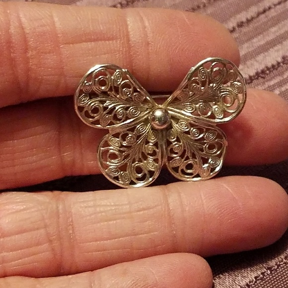 Filigree | Jewelry | Butterfly Filigree Brooch | Poshmark