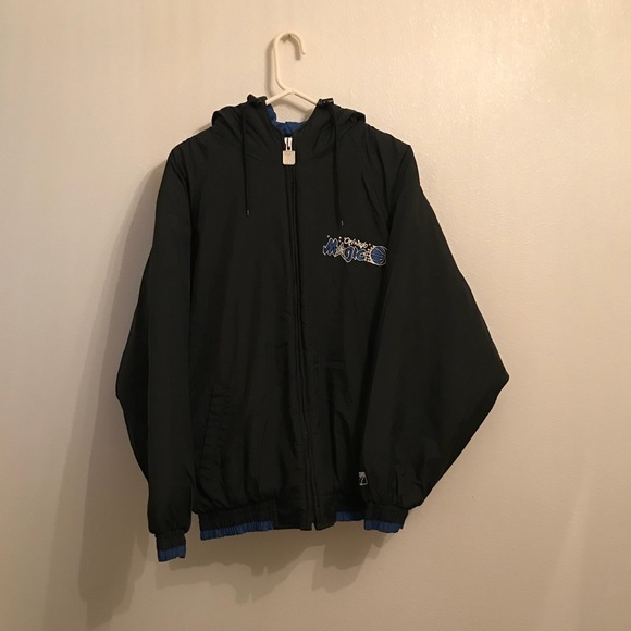 LOGO 7 | Jackets & Coats | Logo 7 Vintage Orlando Magic Hoodie Puffer ...