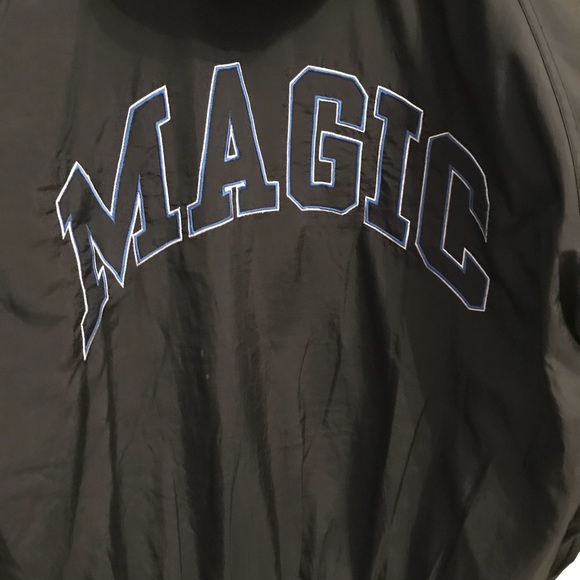 LOGO 7 | Jackets & Coats | Logo 7 Vintage Orlando Magic Hoodie Puffer ...