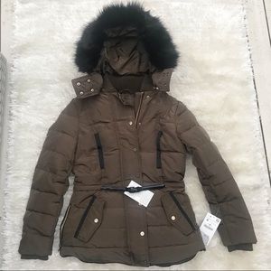 Zara | Jackets & Coats | Nwt Zara Chocolate Brown Puffer Coat | Poshmark