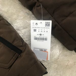 Zara | Jackets & Coats | Nwt Zara Chocolate Brown Puffer Coat | Poshmark