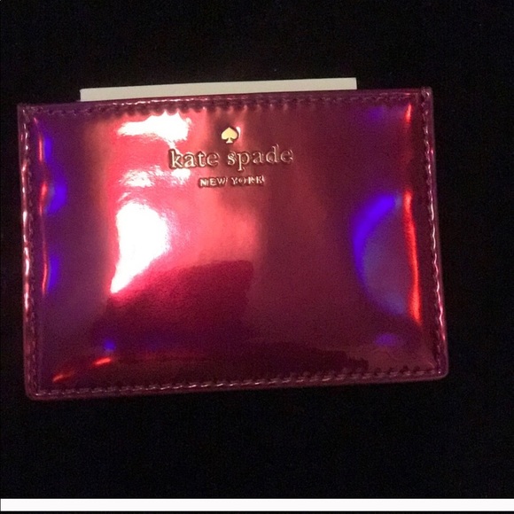 kate spade | Bags | Kate Spade Iridescent Card Holder | Poshmark