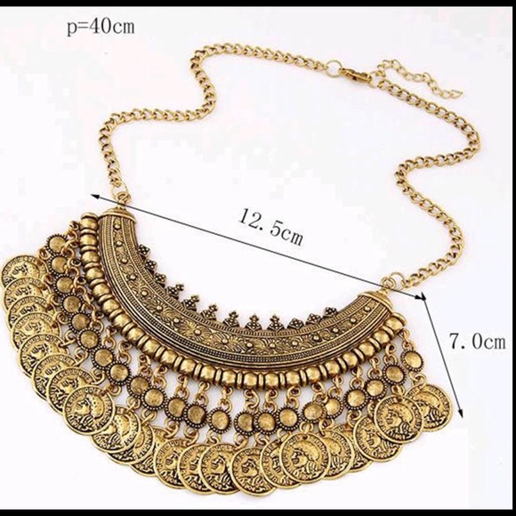 sundance boutique | Jewelry | Newbohemian Statement Coin Necklace ...