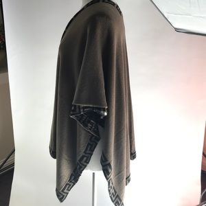 AFB | Jackets & Coats | Knitted Poncho Cardigan | Poshmark