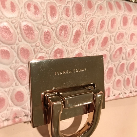 Ivanka Trump | Bags | Ivanka Trump Faux Crocodile Shoulder Purse | Poshmark