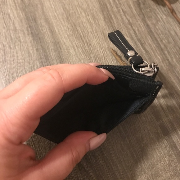 Coach | Bags | Coach Mini Wallet Key Chain Black | Poshmark