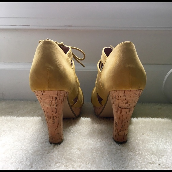 Restricted | Shoes | Sexy And Elegant Cork Heels | Poshmark
