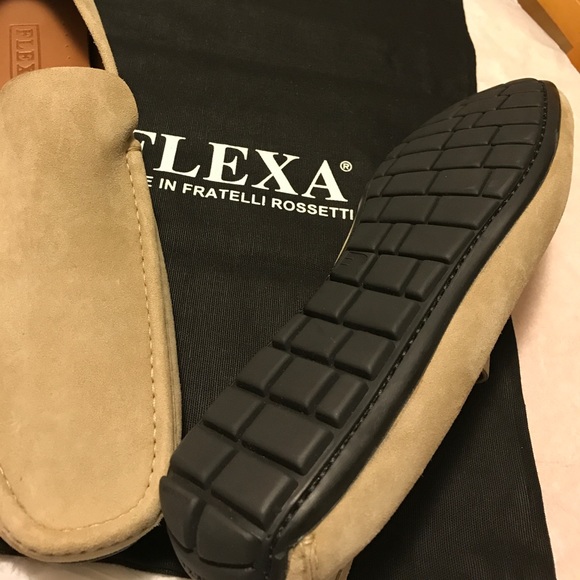FLEXA | Shoes | Flexa Mens Beige Suede Slip On | Poshmark