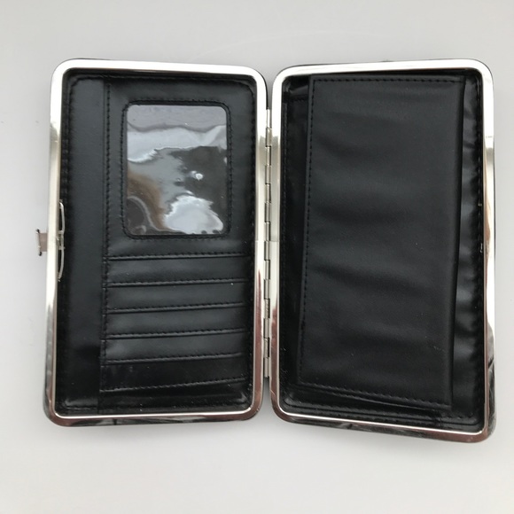 Bags | Clutch Wallet With Rhinestone And Stud Accents | Poshmark