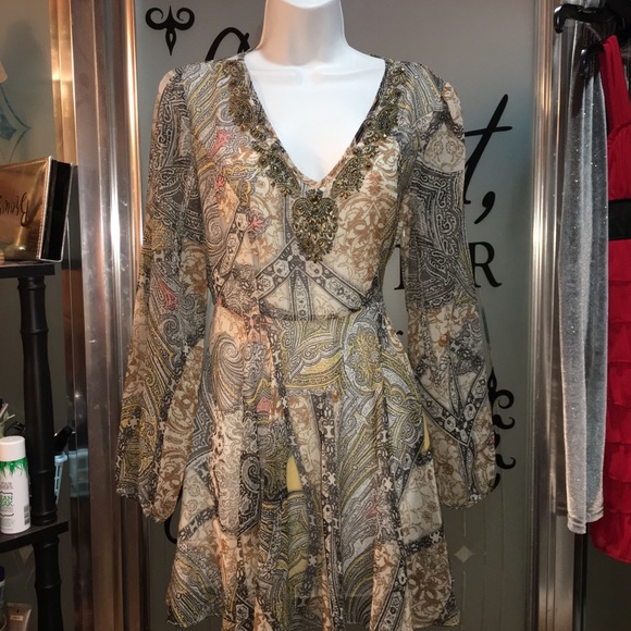 V Cristina | Tops | V Cristina Gorgeous Detailed Tunictopdress Nwt ...