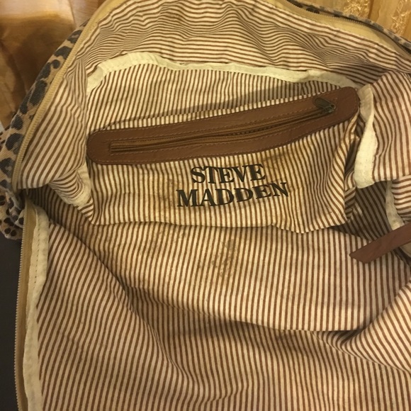 Steve Madden | Bags | Steve Madden Leopard Print Book Bag | Poshmark