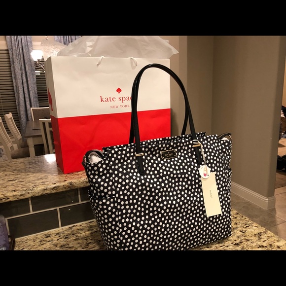 kate spade | Bags | Nwt Spade Kaylie Diaper Baby Bag | Poshmark