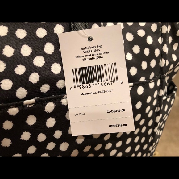 kate spade | Bags | Nwt Spade Kaylie Diaper Baby Bag | Poshmark