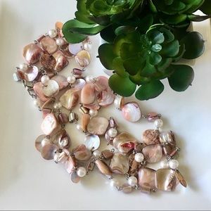 Jewelry | Extra Long Shell Necklace | Poshmark