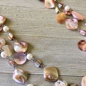 Jewelry | Extra Long Shell Necklace | Poshmark