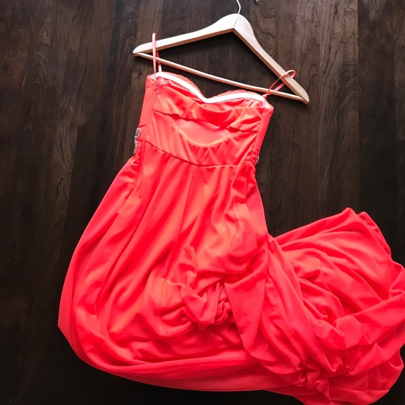 My Michelle | Dresses | My Michelle Aline Coral Prom Dress | Poshmark