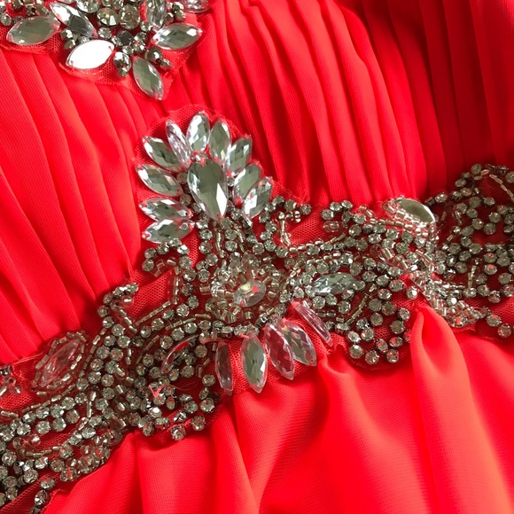 My Michelle | Dresses | My Michelle Aline Coral Prom Dress | Poshmark
